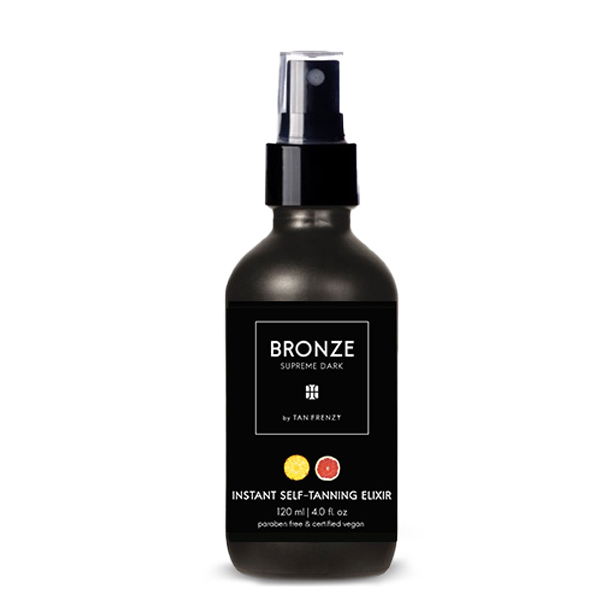 BRONZE SUPREME DARK Instant Self-Tanning Elixir – Tan Frenzy